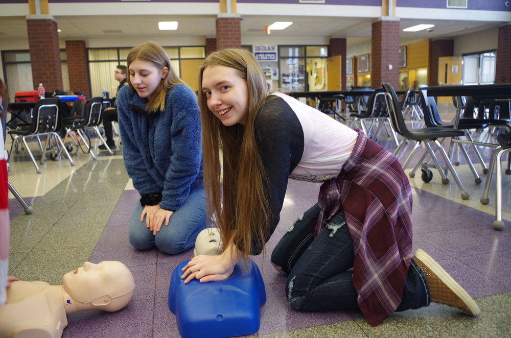 High School PE/Health Classes Get Trained in CPR/AED Training ...